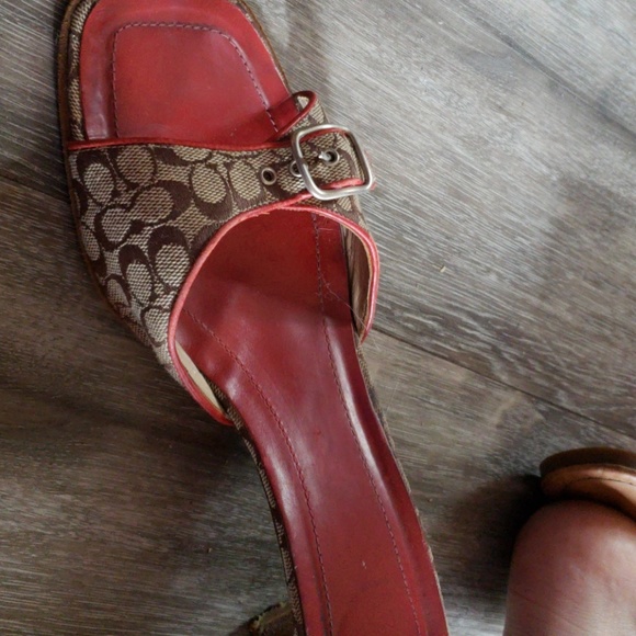 Coach | Shoes | Coach Mini Heels | Poshmark